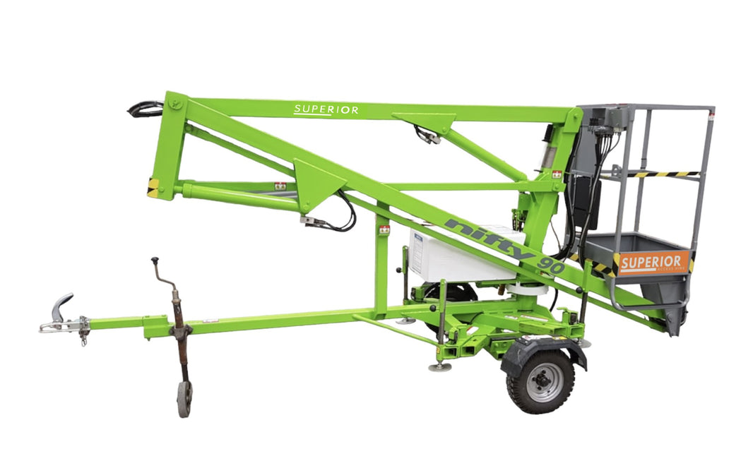 Cherry Picker Hire Brisbane | Trailer Boom Lifts | Superior Hire ...
